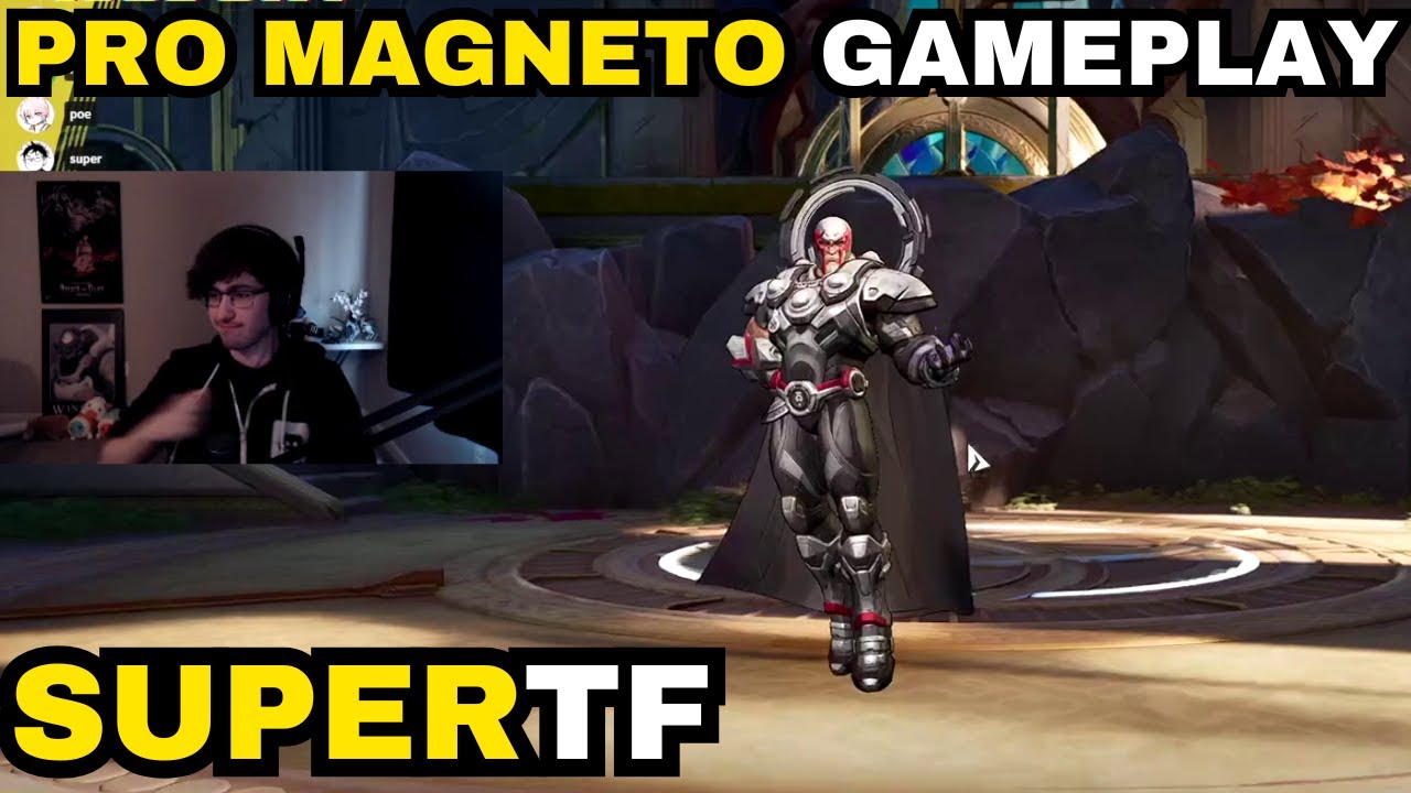 *BANGS CHEST* SUPERTF + FLATS ! PRO MAGNETO GAMEPLAY - MARVEL RIVALS ...