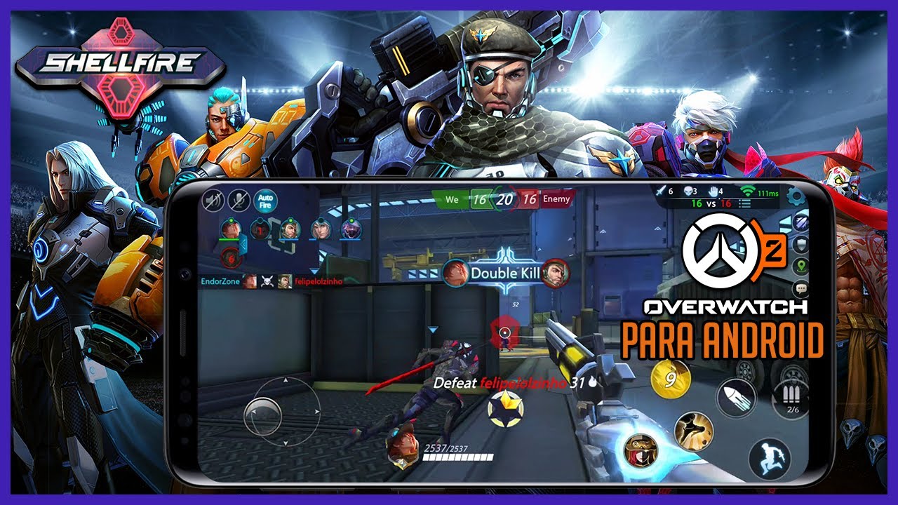 EL MEJOR JUEGO ESTILO OVERWATCH EN MOBILE | SHELLFIRE MOBA FPS PARA ANDROID & iOS - GAMEPLAY ...