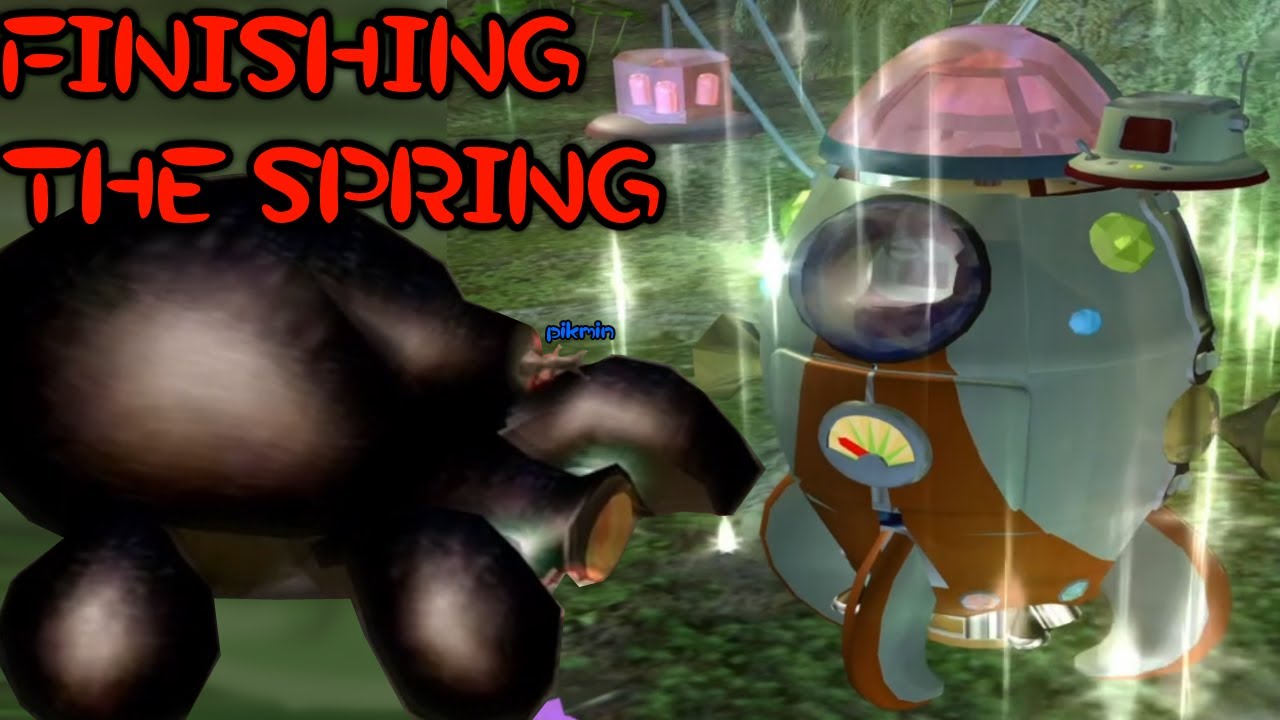 Finishing The Distant Spring - Let's Play Pikmin - Part 8 - YouTube