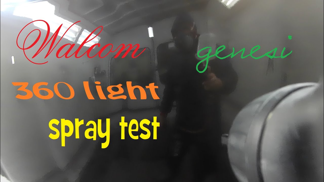 walcom genesi carbonio 360 light spray test - YouTube