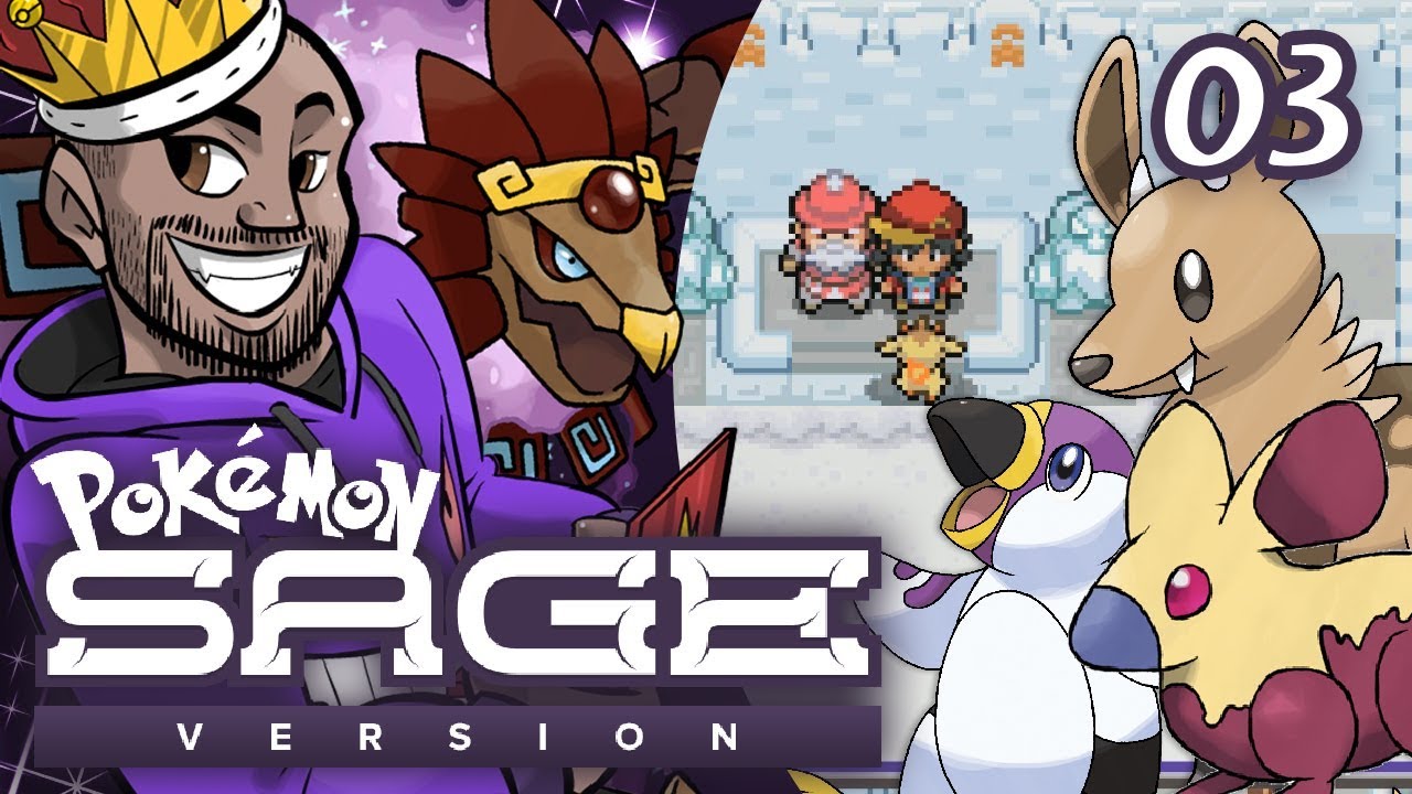 Pokémon Sage Let's Play w/ TheKingNappy! - Ep 3 "A FROSTY FIRST GYM ...