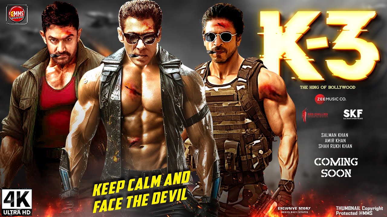 K-3 : The 3 King Official Trailer | Salman Khan | Shahrukh Khan | Amir ...