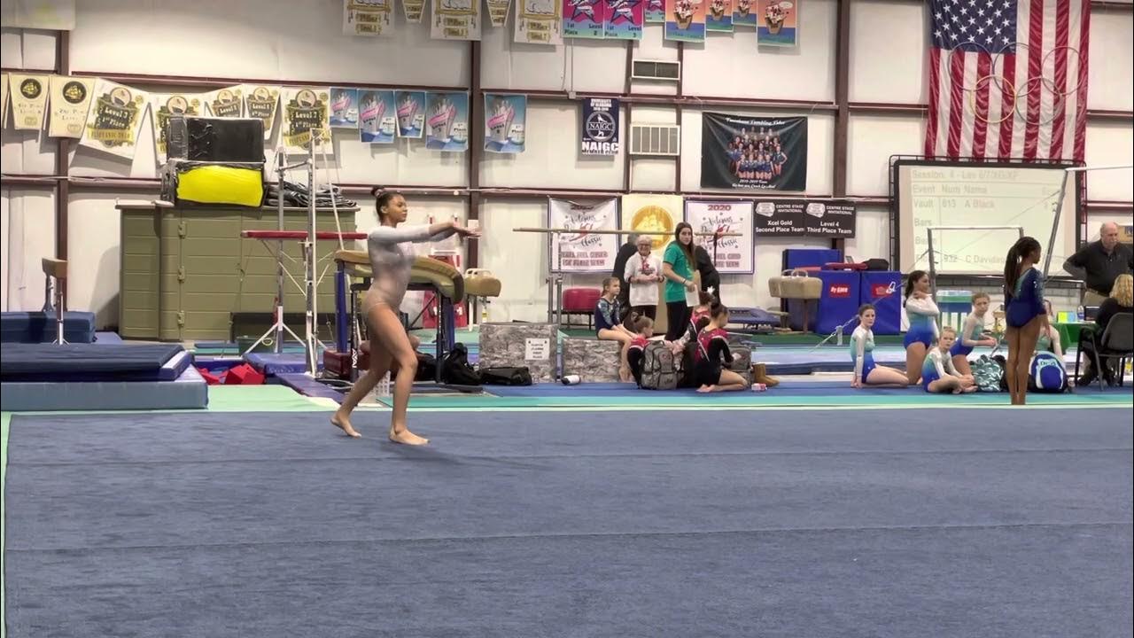 XCel Gold Floor Routine - 9.350 Aubrey Sloan - YouTube