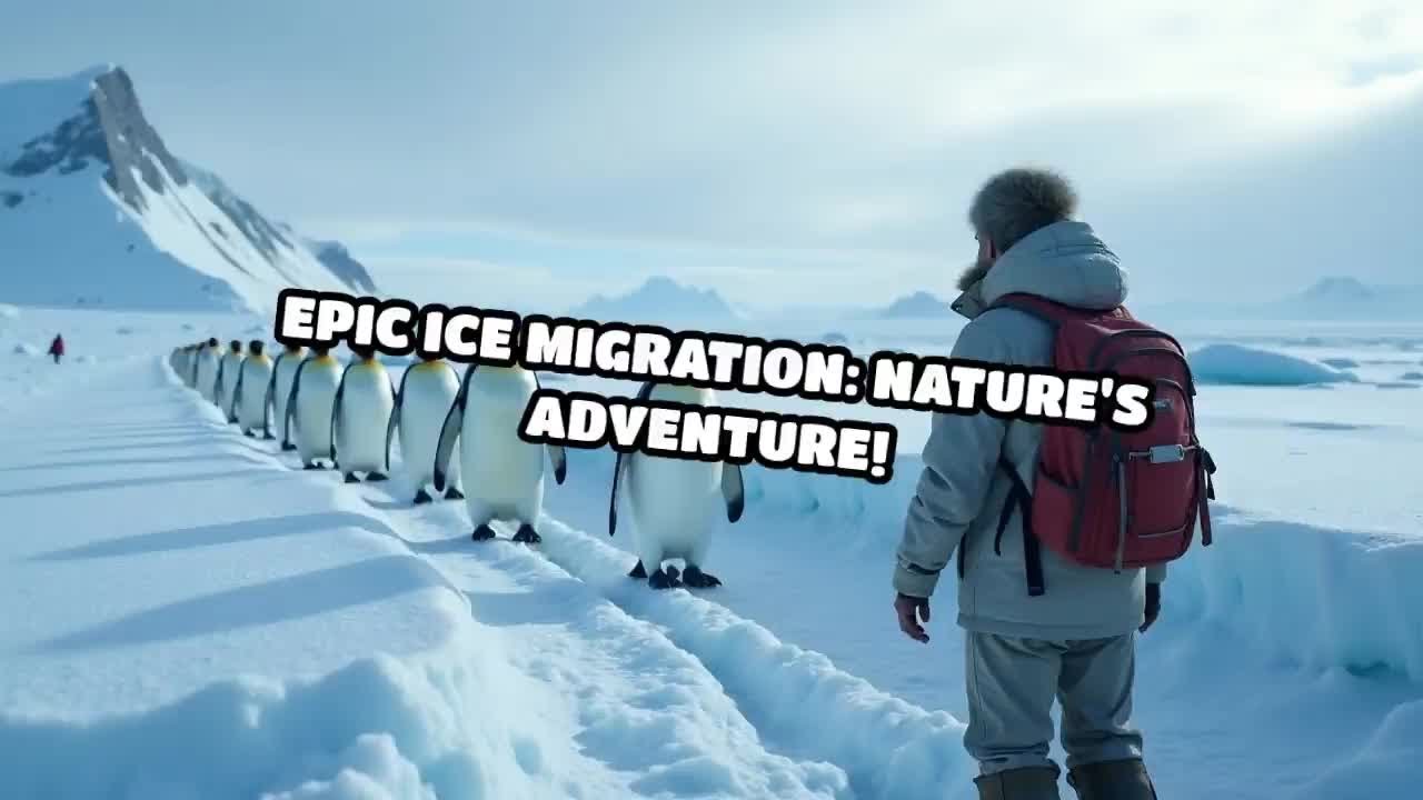Epic Ice Migration: Nature's Adventure! - YouTube