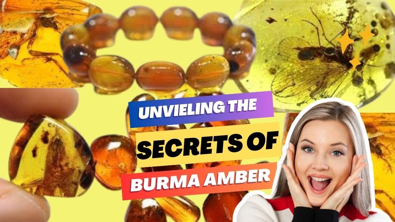 Unveiling the Mysteries of Burma Stone || Burmite Amber from Myanmar ...
