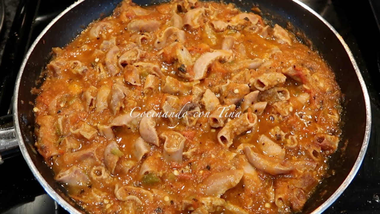 CHILE CON TRIPA DE RES - YouTube
