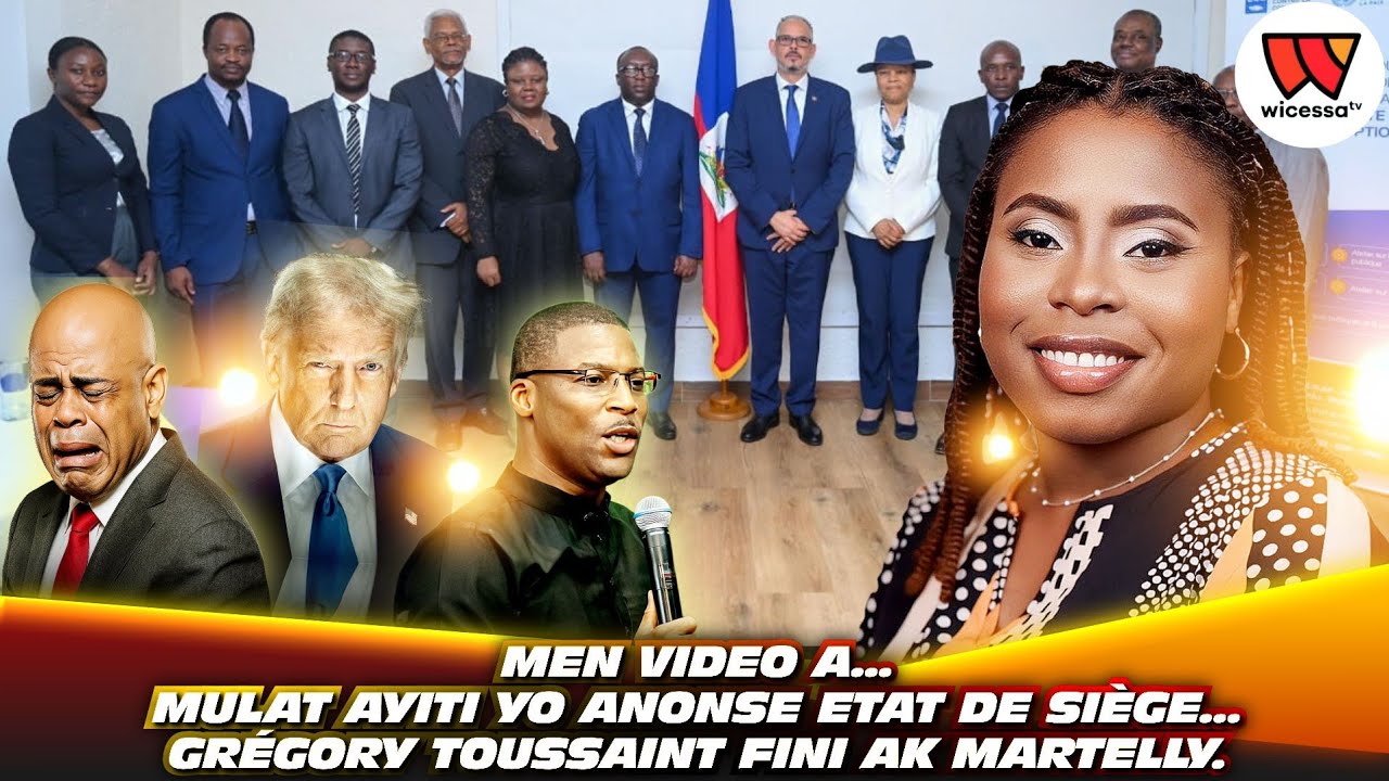 Apse a pete! Mulat Ayiti yo anonse Etat de siège..KPT nan kouri ...