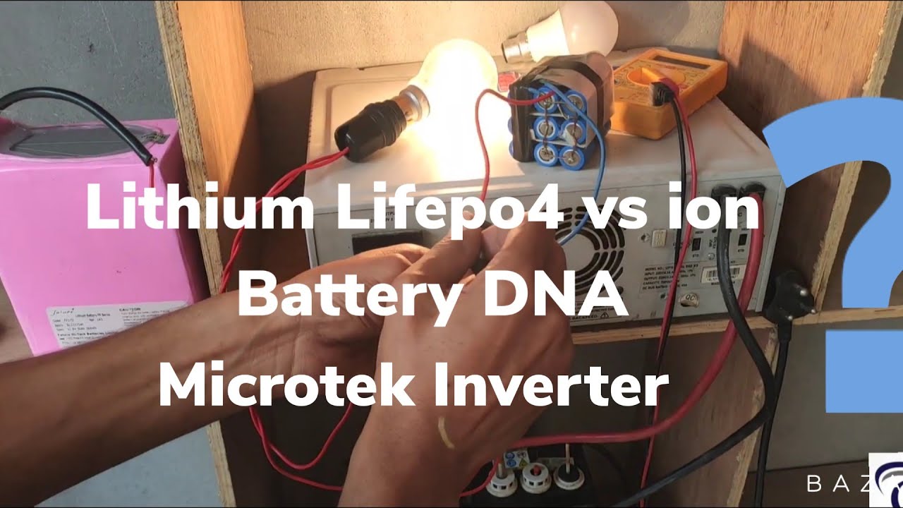 Lithium Lifepo4| Lithium ion| Microtek Inverter #toprank #viral #solar ...