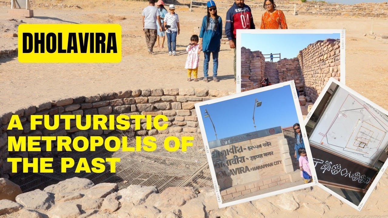 DHOLAVIRA | LARGEST CITY OF INDUS VALLEY CIVILIZATION | WORLD'S FIRST ...