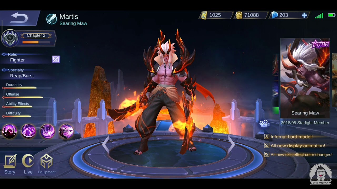 Martis - Mobile Legends Hero - All Skin and Skill Description (July ...