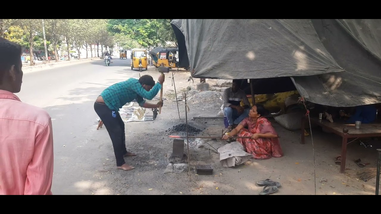 street metal casting in india - YouTube