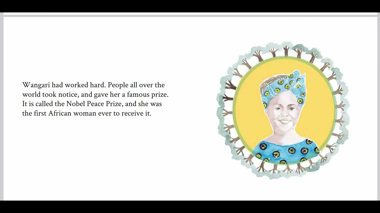 A Tiny Seed The Story of Wangari Maathai - Educational Videos for Kids ...