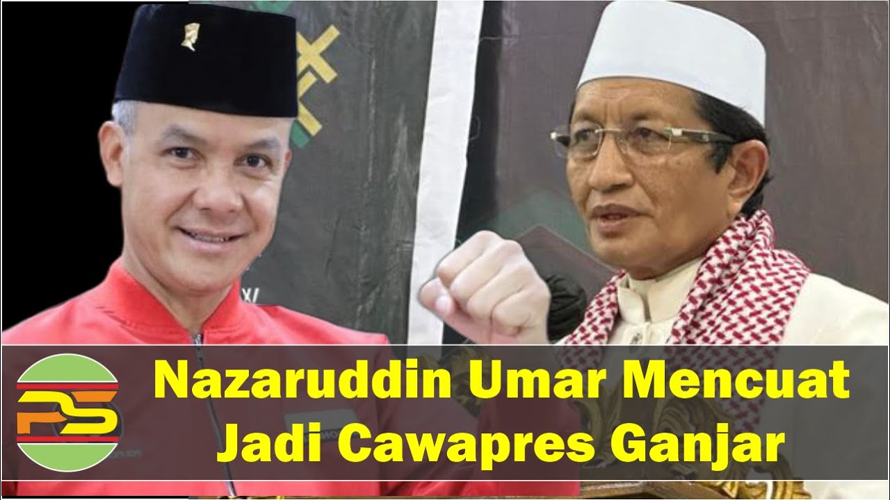 Nasaruddin Umar Mencuat Jadi Cawapres Ganjar, Ini Kata PDIP - YouTube