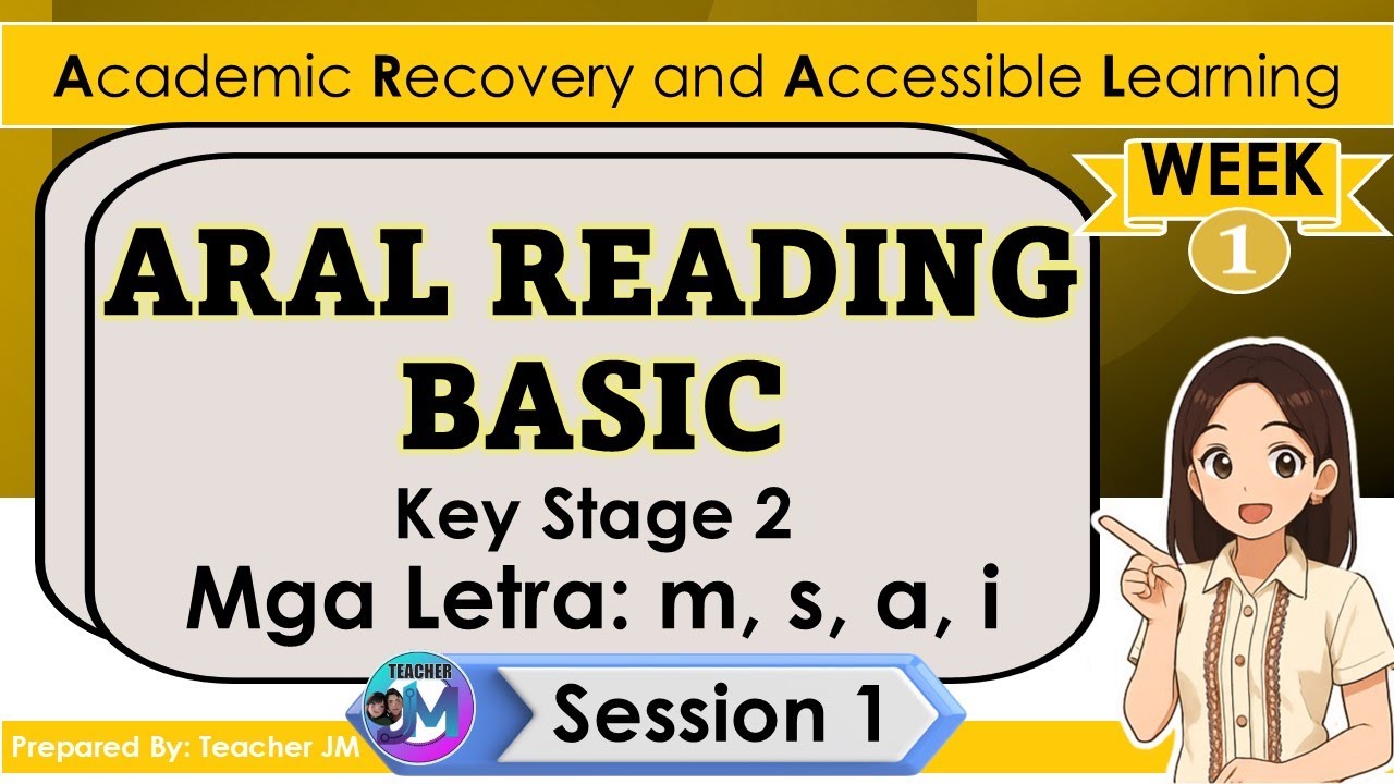 ARAL READING BASIC WEEK 1 SESSION 1 ARAL PROGRAM KEY STAGE 2 - YouTube