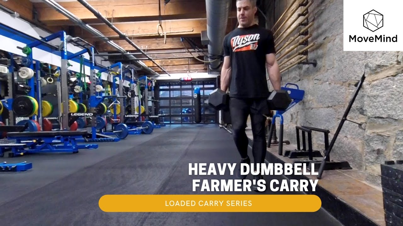 Heavy Dumbbell Farmer's Carry - YouTube