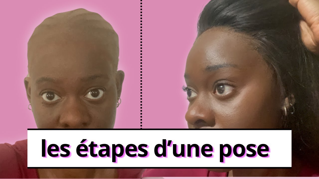 TUTO DETAIL: COMMENT JE POSE MES PERRUQUES - YouTube