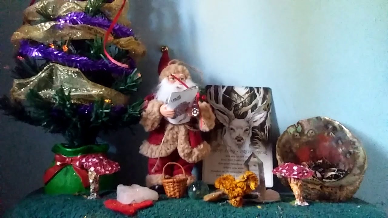 Shaman santa and the mushroom🎅🍄🎄 - YouTube