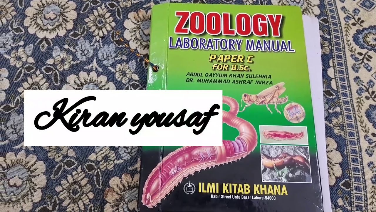 Zoology Paper C Practical Copy - YouTube