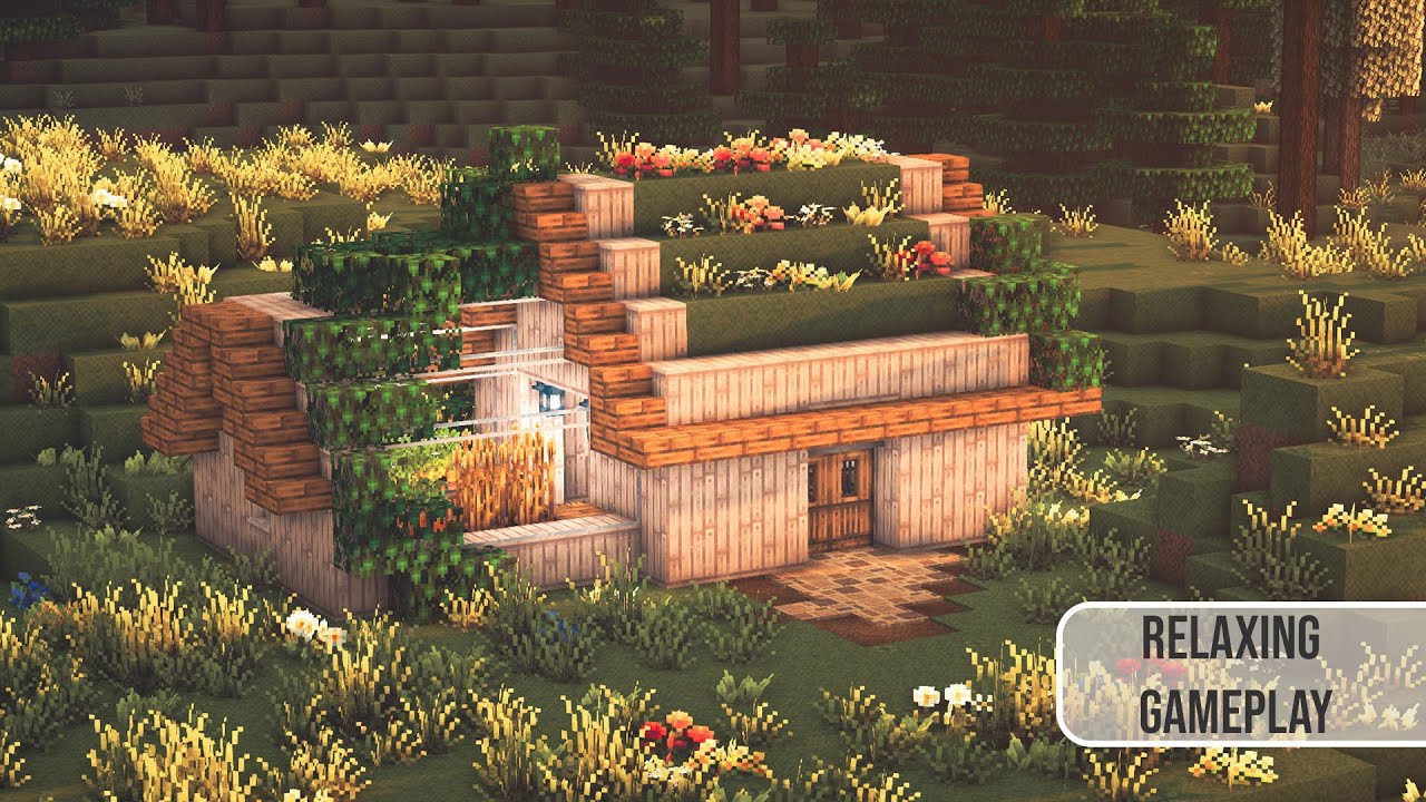 Minecraft | Relaxing Gameplay with Music - YouTube