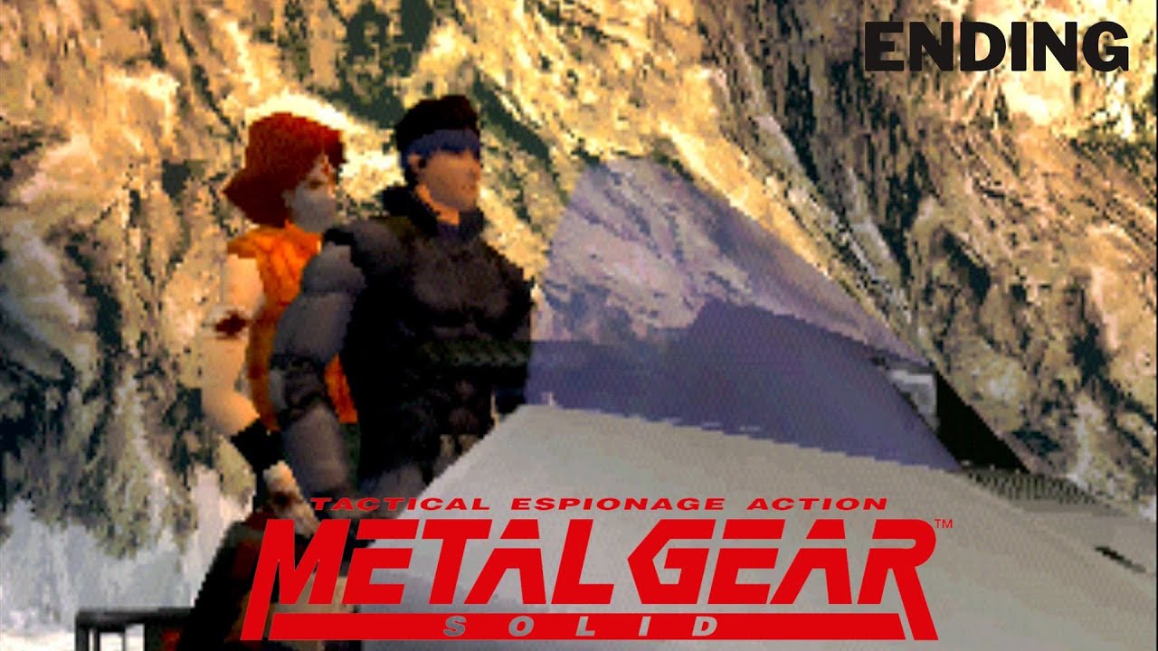 METAL GEAR SOLID - Ending. - YouTube