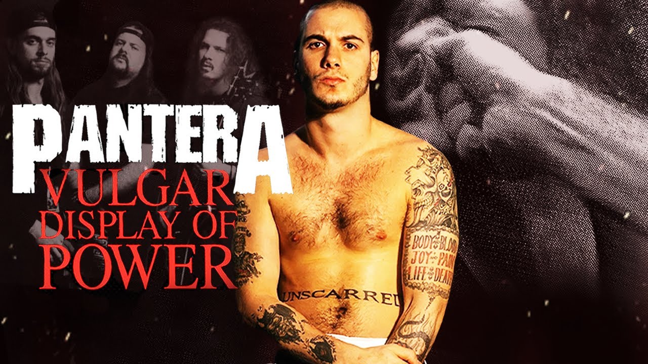 Así se hizo VULGAR DISPLAY OF POWER de PANTERA - YouTube