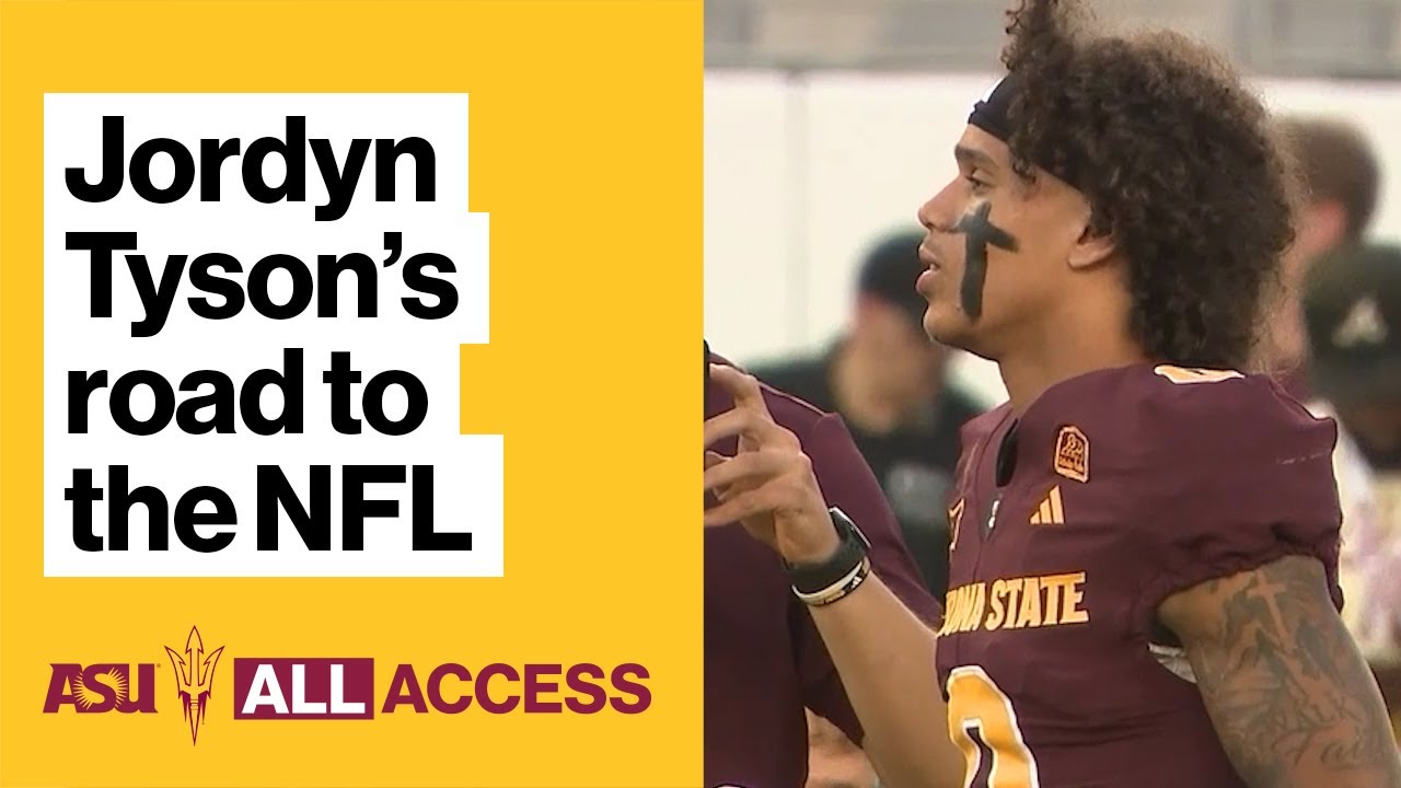 ASU All Access: Jordyn Tyson reflects on his time at ASU as he prepares ...