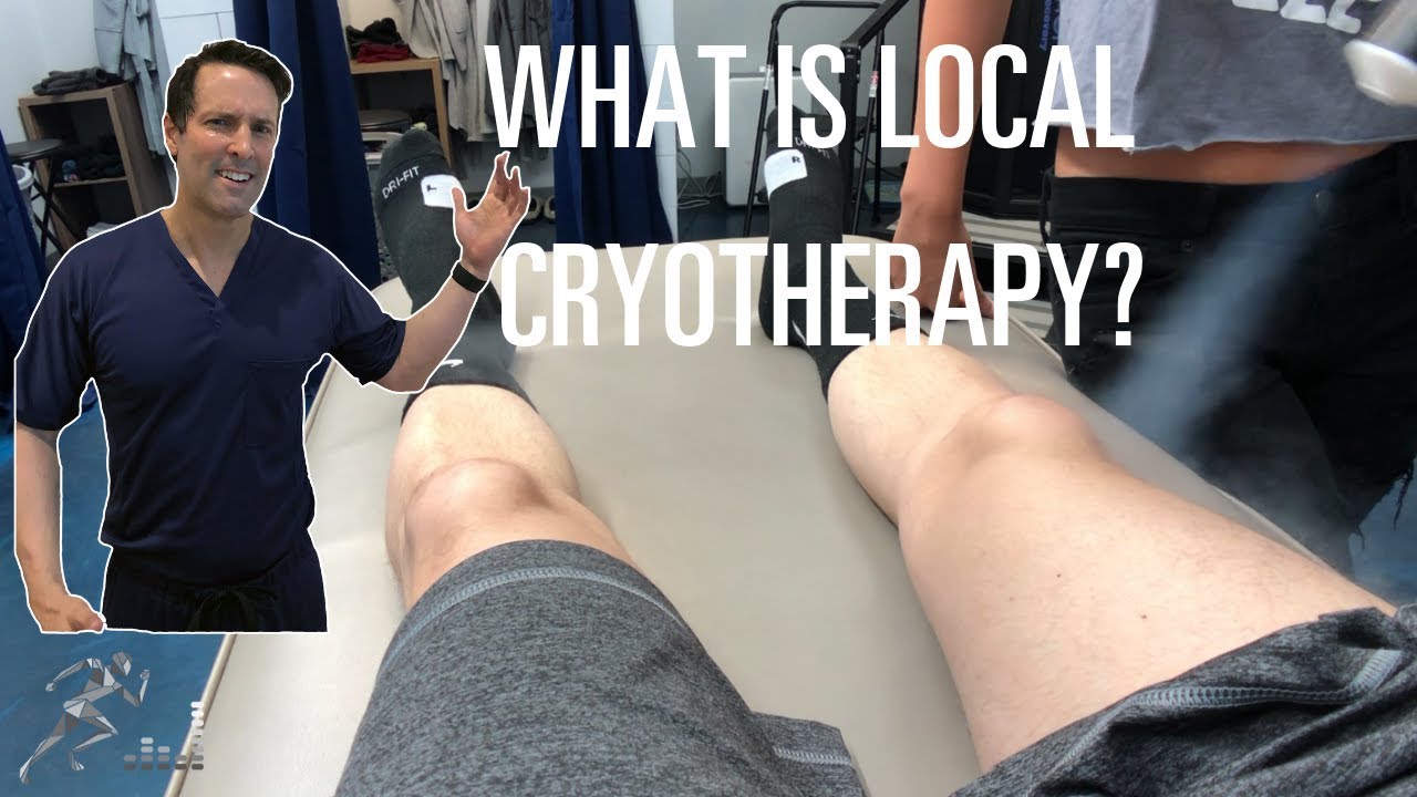 Local cryotherapy to help your joints and muscles feel better - YouTube