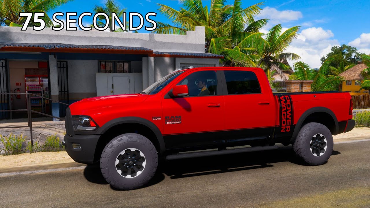 Forza Horizon 5 - Ram 2500 Power Wagon 2017 - Gameplay 75s [4K60FPS ...