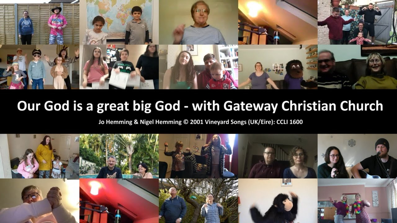 Our God is a great big God - with Gateway Christian Church - YouTube