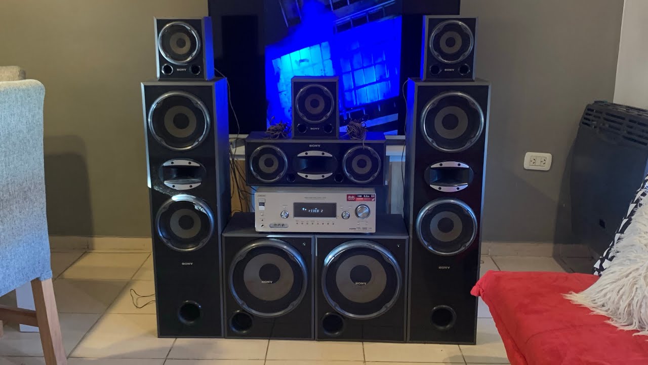 Sony Muteki STR K1600 Prueba de sonido - YouTube