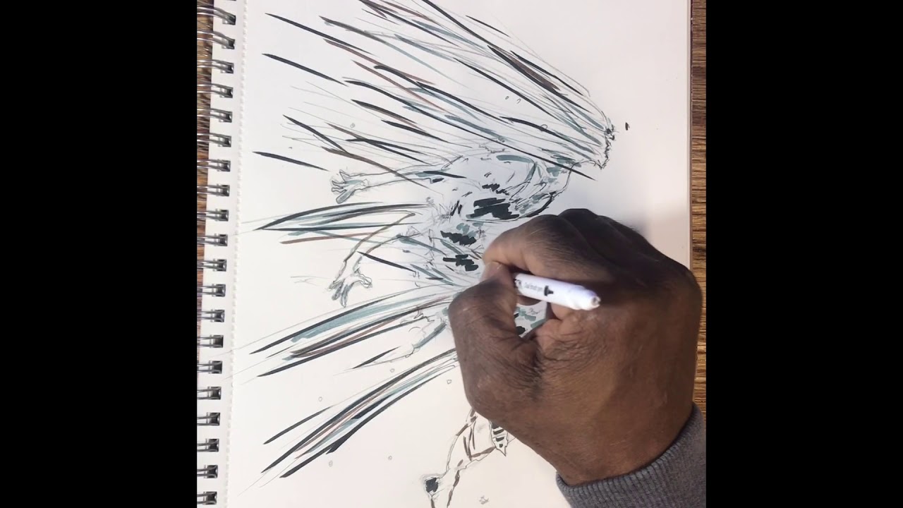 How to draw a shockwave Warrior - YouTube