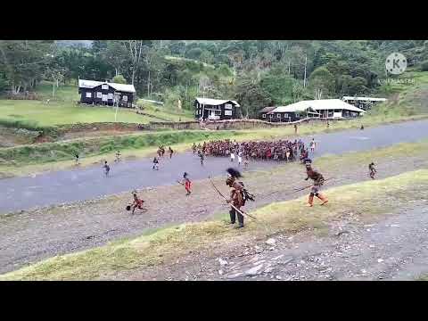 perang suku papua, tak ampun ampun cultur word war.