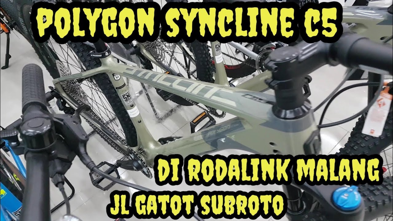 POLYGON CYNCLINE C5 | DI RODALINK MALANG JL.GATOT SUBROTO - YouTube