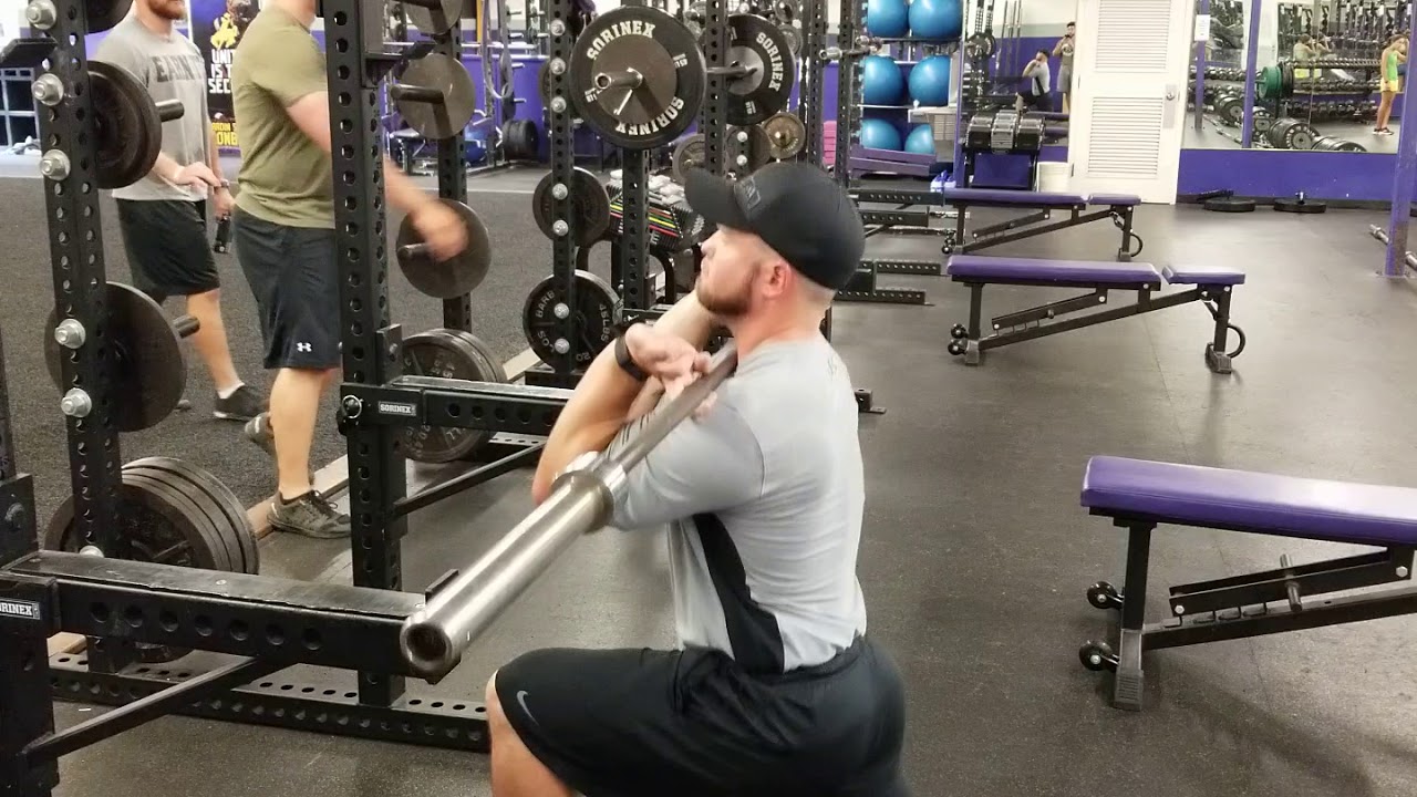 Front Rack Split Squat - YouTube