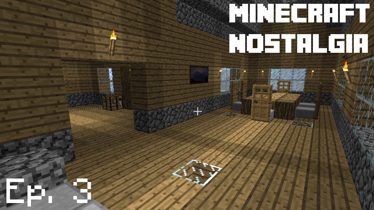 House expansion | Minecraft Nostalgia | Infdev Ep. 3 - YouTube