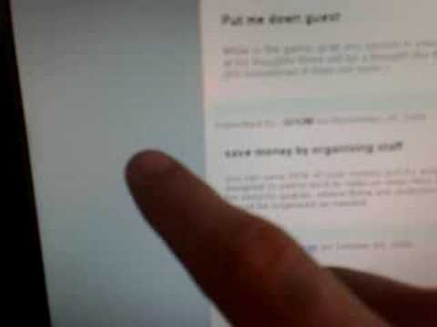 Small bug inside LCD-screen - YouTube
