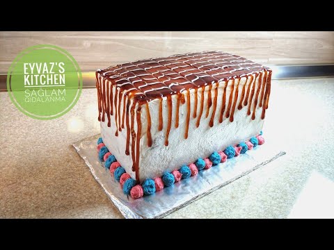 Pandispanya Resepti. Fərqli bir Tort Resepti. İlk dəfə belə bir tort görəcəksiniz. Çox dadlı.😋😋👍👍