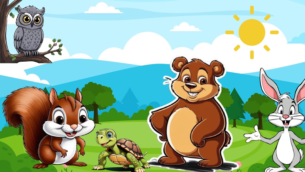 The Forest Friends and the Great Storm | Bedtime Story for Kids - YouTube