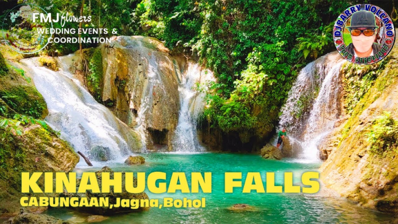 Relaxing Sounds of KINAHUGAN FALLS of brgy. Cabungaan, JAGNA, Bohol # ...