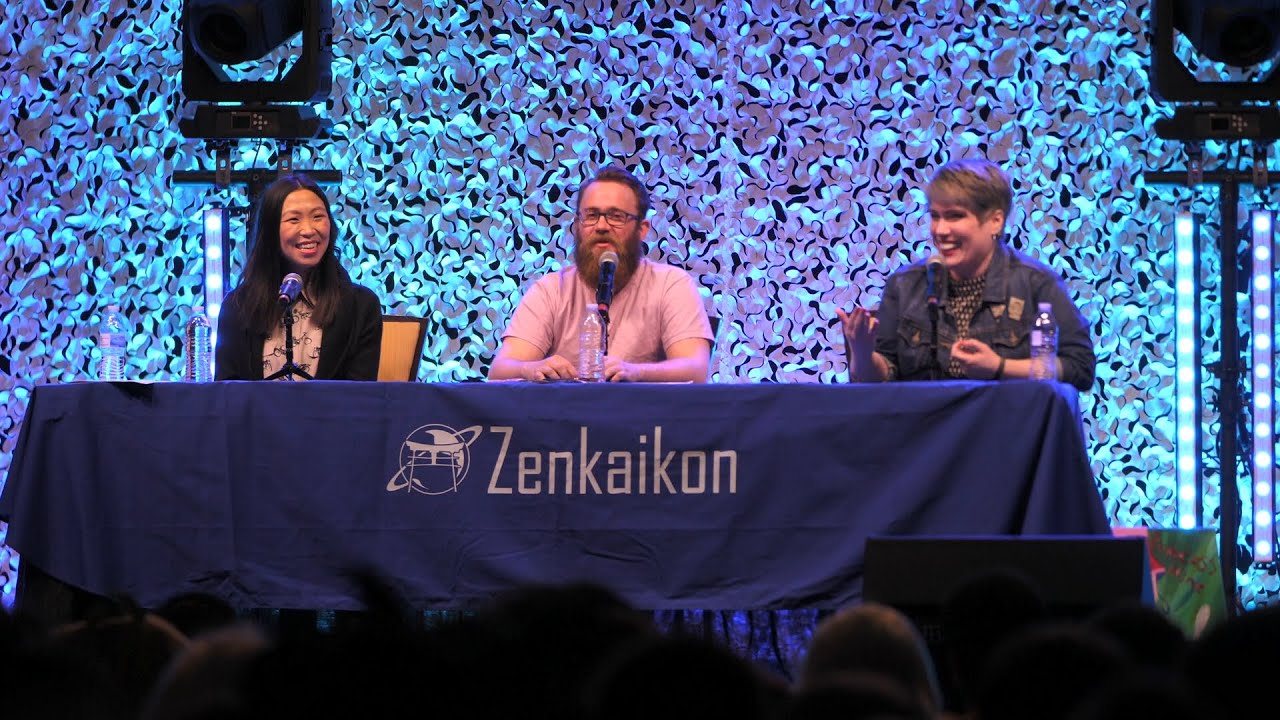 Zenkaikon 2019 - The Voice Actor's Panel (Michaela Dietz, Austin Tindle ...