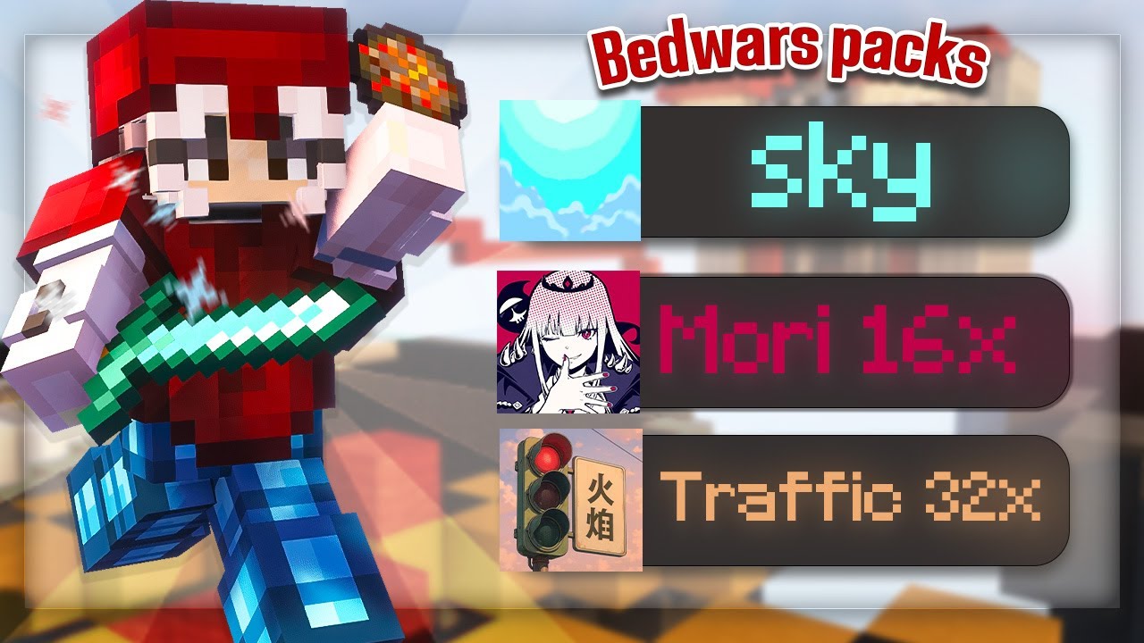Top 5 BEDWARS Texture Packs for Minecraft (1.8.9) - YouTube