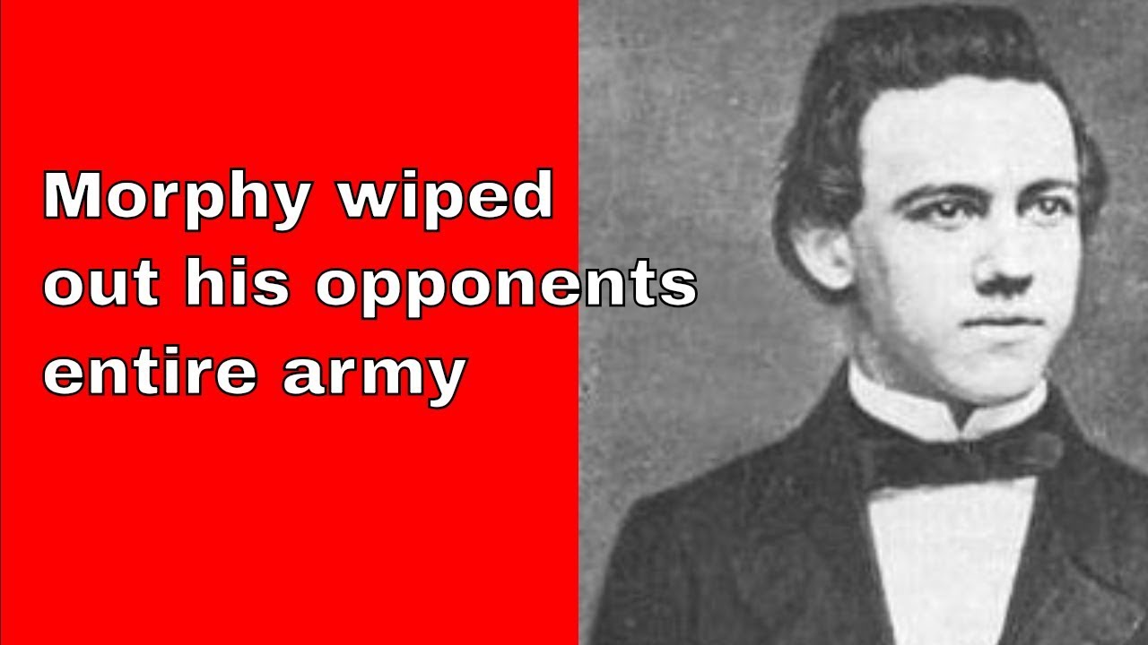 Paul Morphy vs Benjamin C Tilghman: Philadelphia 1859 - YouTube