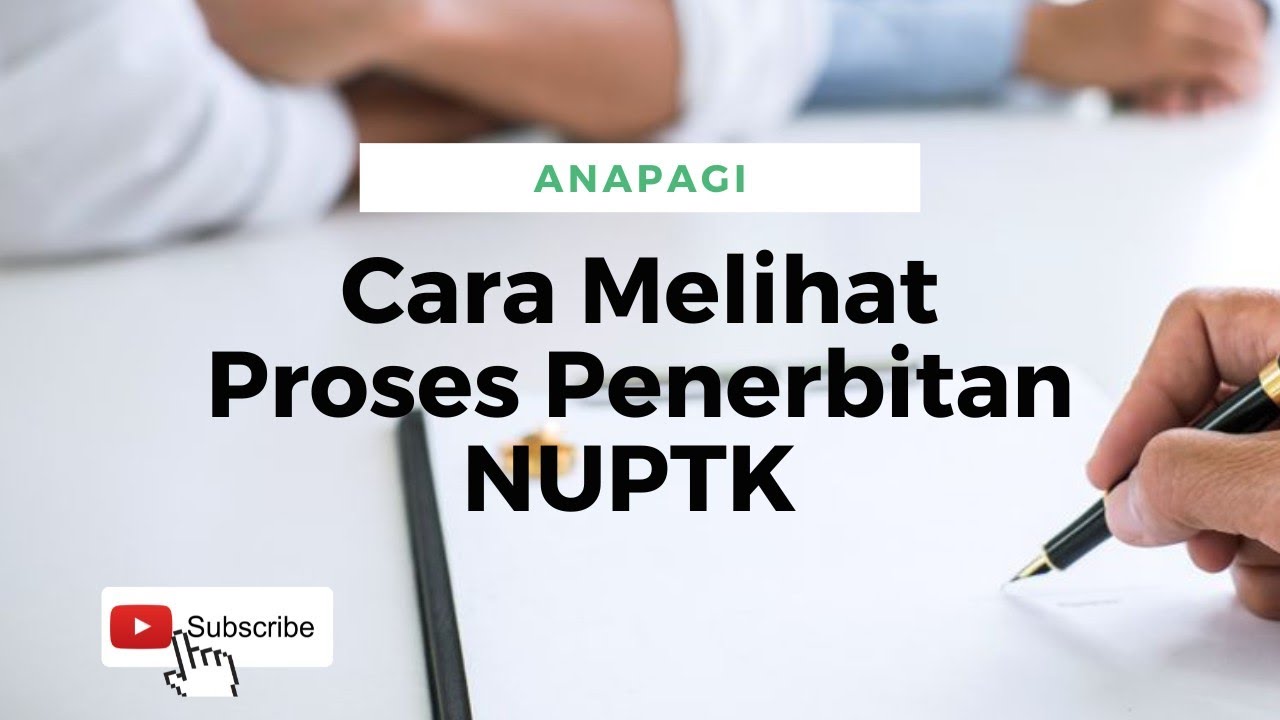 Cara Cek Penerbitan NUPTK Guru Secara Mandiri, Mudah Banget ! - YouTube