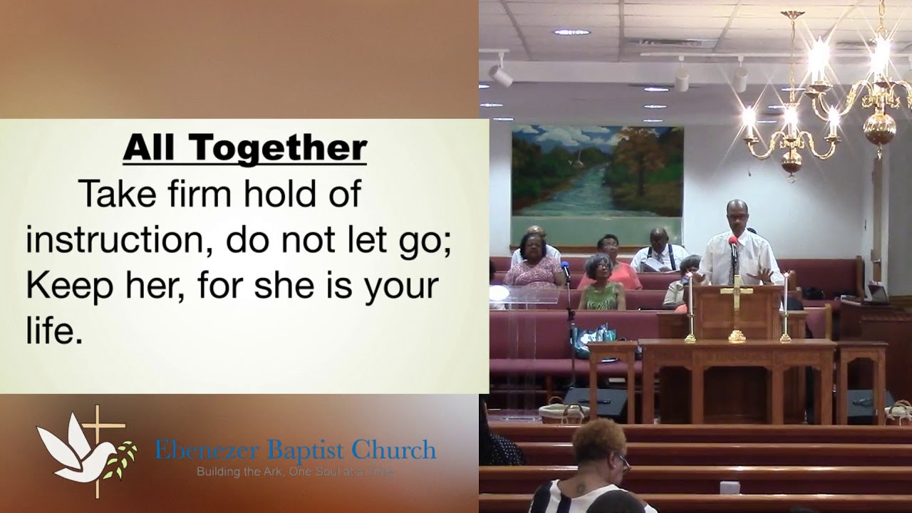 Sunday Service 7/28/19 at 8 AM: Dr. James Rudd Delivering Message - YouTube