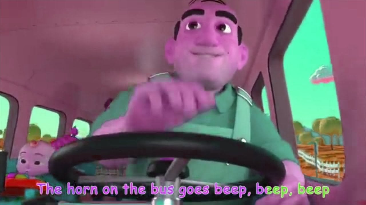 THE HORN ON THE BUS GOES | BEEP BEEP BEEP | SPARTA SONG MIX PITCH ...