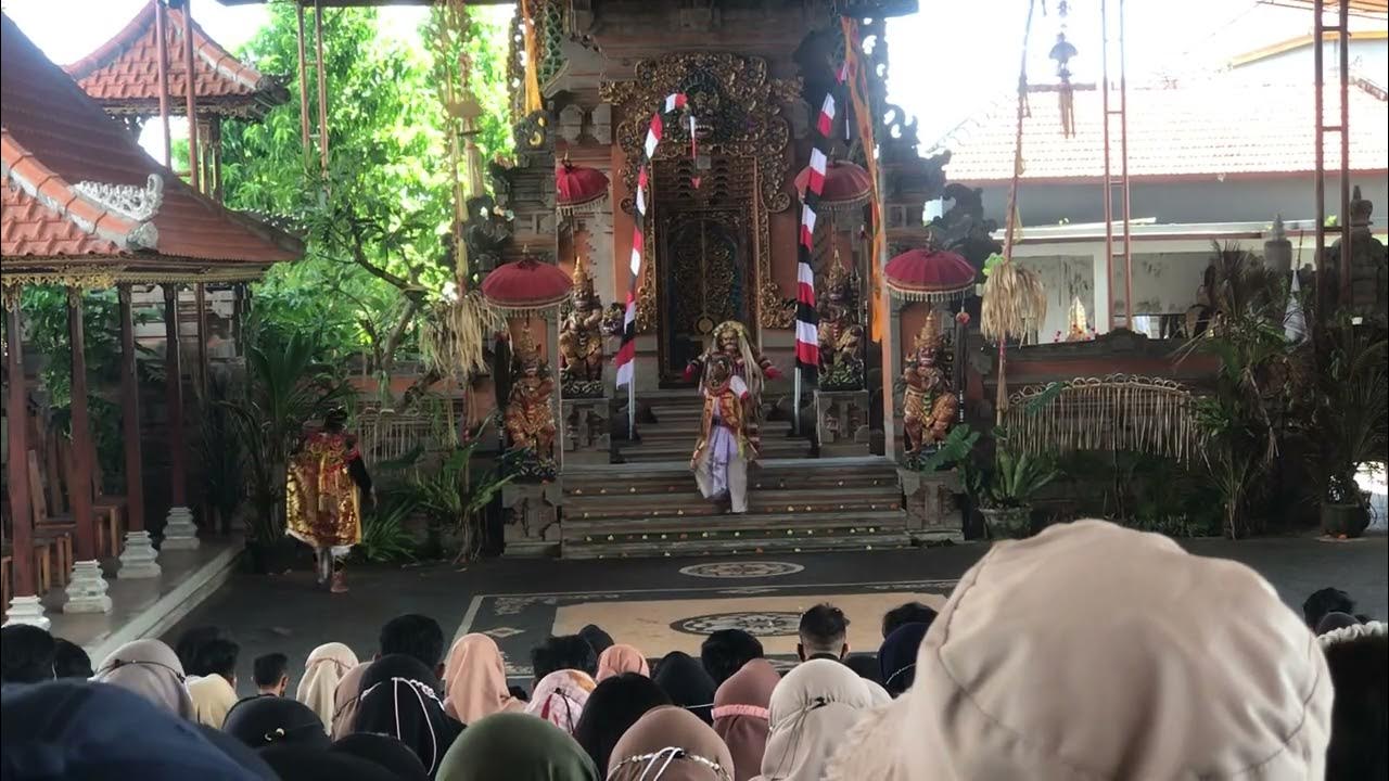 Tari barong bali lucu part 6 live cening bagus - YouTube