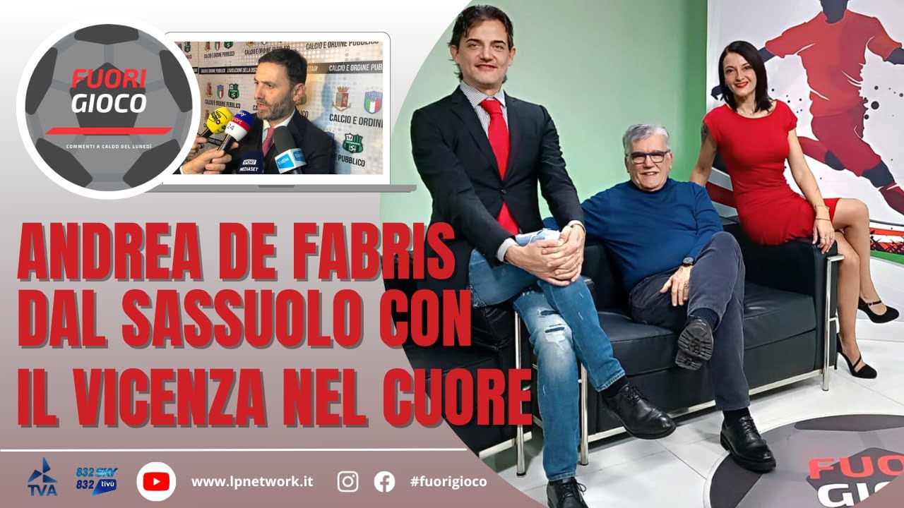 Andrea Fabris, dal Sassuolo con il Vicenza nel cuore - YouTube