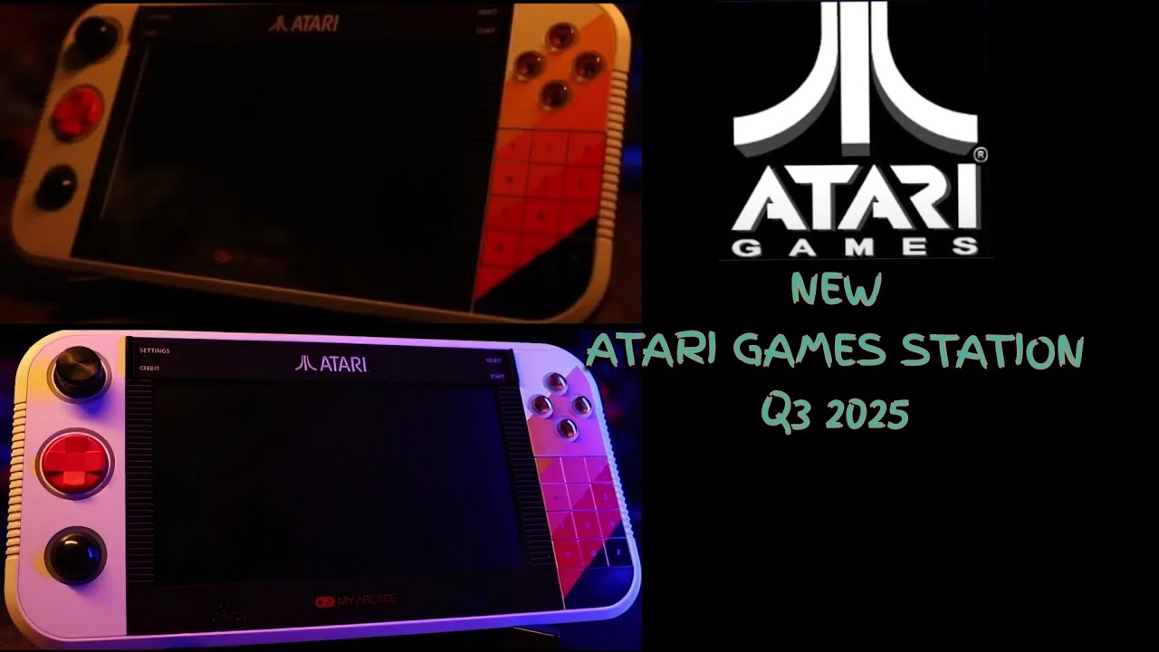 ATARI Game Station coming Q3 2025,loaded with 200 games @launch $149.99 ...