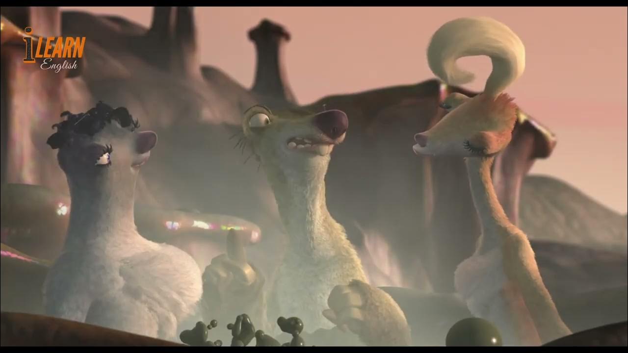 Learn English With Ice Age 1 Movie part 28 - YouTube