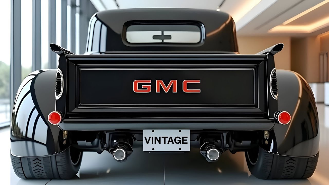 2026 GMC Vintage Pickup Is Here | 470HP Classic Heritage Meets Modern ...